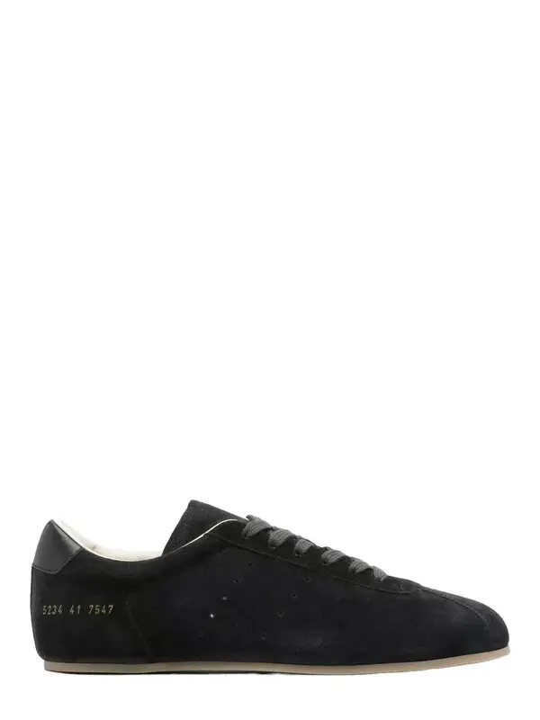 COMMON PROJECTS Suede Leather Sneakers - Black