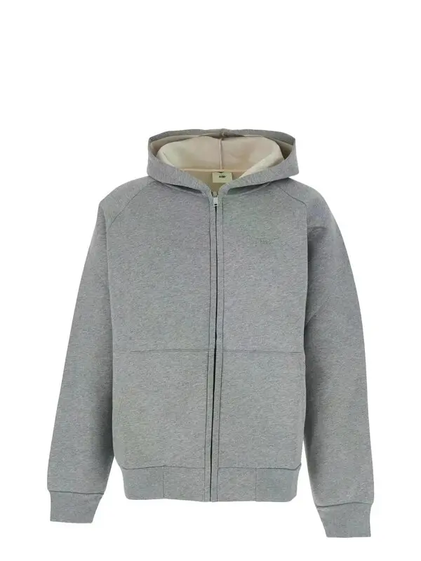AUTRY Zip-up Hoodie - Grey