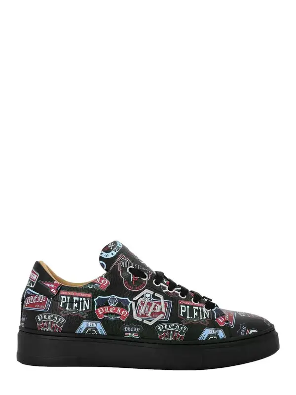 Philipp Plein Carson Patches Low-top Sneakers - Black