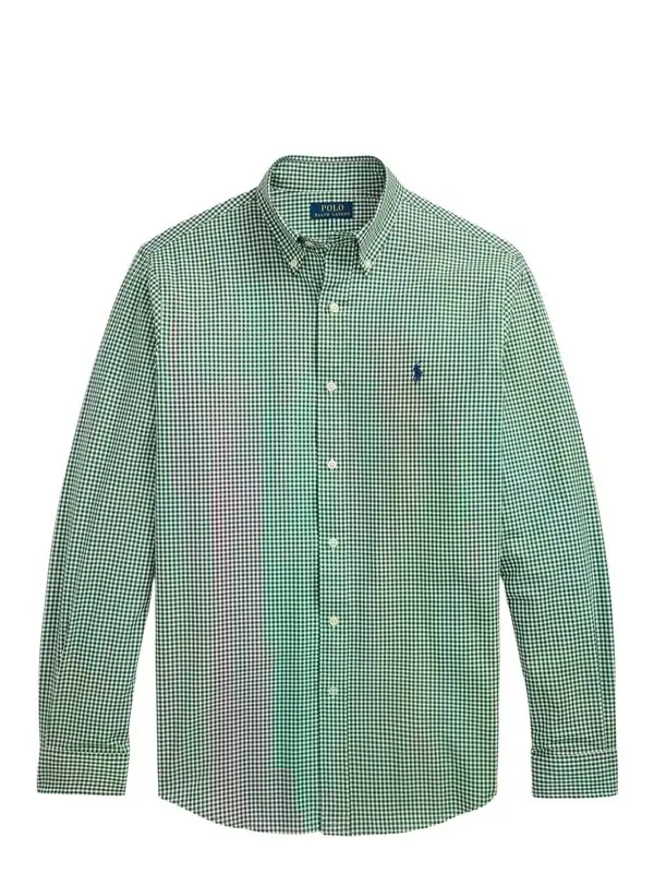 Polo Ralph Lauren Gingham-check Button-down Shirt - Green
