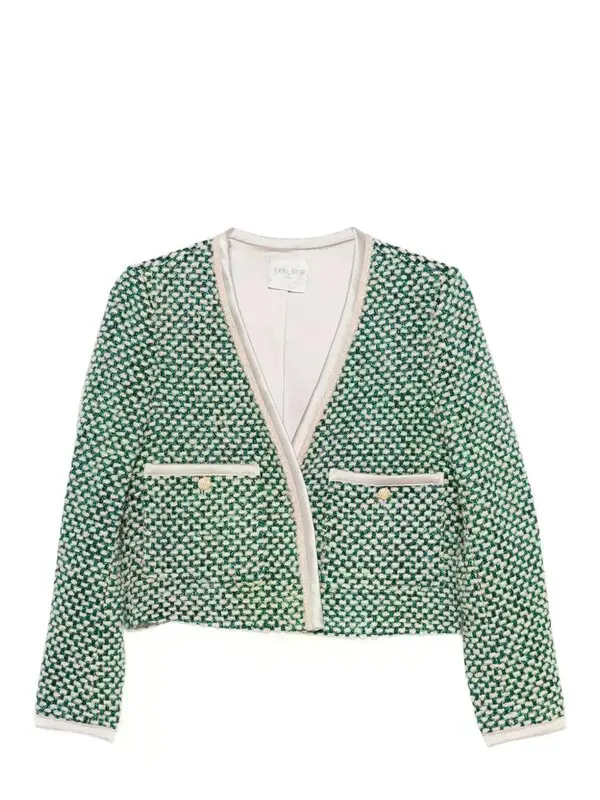 FORTE_FORTE Tweed Jacket - Green