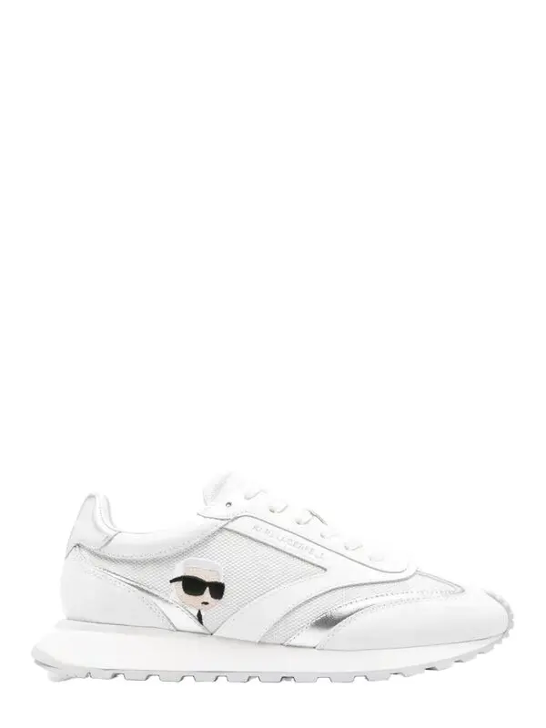Karl Lagerfeld Leather Sneakers - White