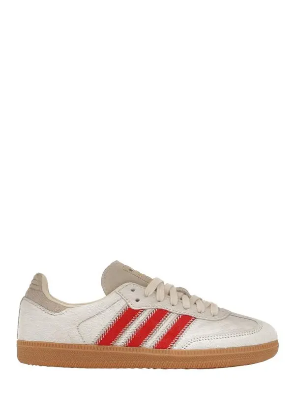 Adidas Samba Og Pony Hair - Wonder Beige/cream White/better Scarelet Red
