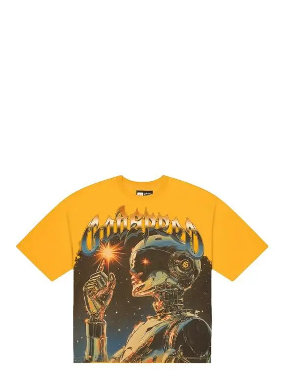 GODSPEED Sputnik T-shirt - Yellow