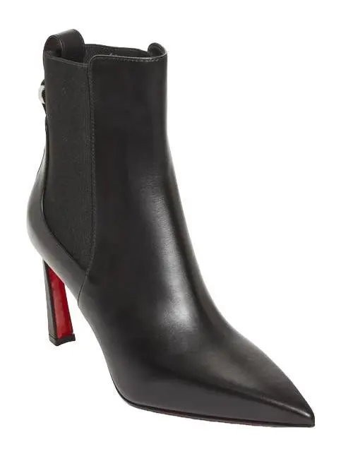 CHRISTIAN LOUBOUTIN Condodo Pointed Toe Chelsea Boot - Black