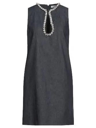 Sandro Mini Denim Dress - Blue