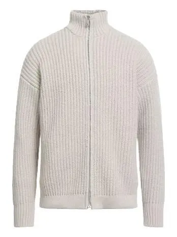 Emporio Armani Ribbed-knit Cardigan - Beige