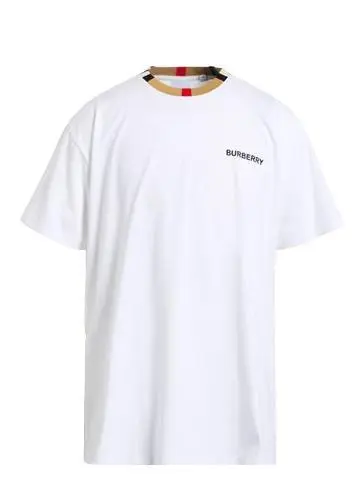 Burberry T-shirt Size Cotton, Elastane - White