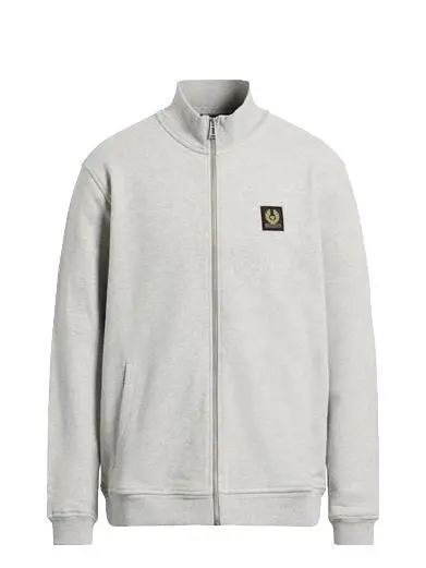 Belstaff Light Cotton-elastane Blend Sweatshirt - Grey