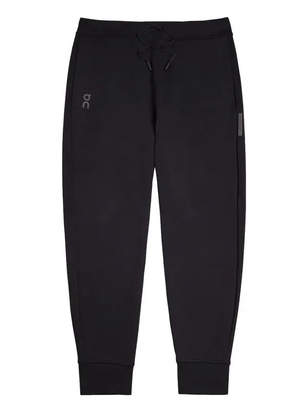 On Focus Tech Cott-blend Sweatpants - Black