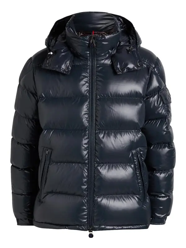 Moncler Maya Padded Shell Jacket - Navy