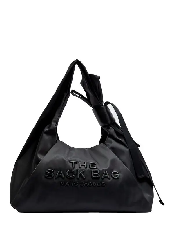 Marc Jacobs The Bow Sack Medium Nylon Tote - Black
