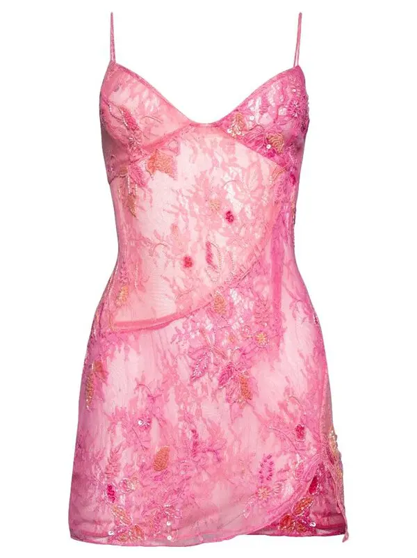 ROBERTA EINER Embroidered Fairy Dress - Pink