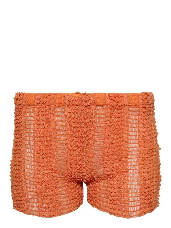 ROBERTA EINER Angel Micro Shorts - Orange