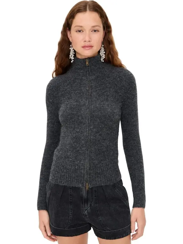 Isabel Marant Prunella Sweater - Dark Grey
