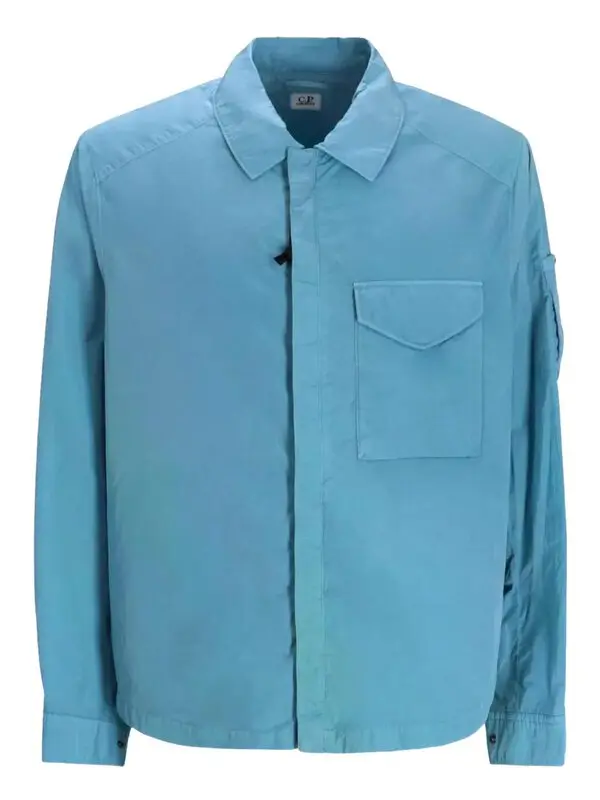 C.P. COMPANY Pocket-fastening Shirt Jacket - Blue