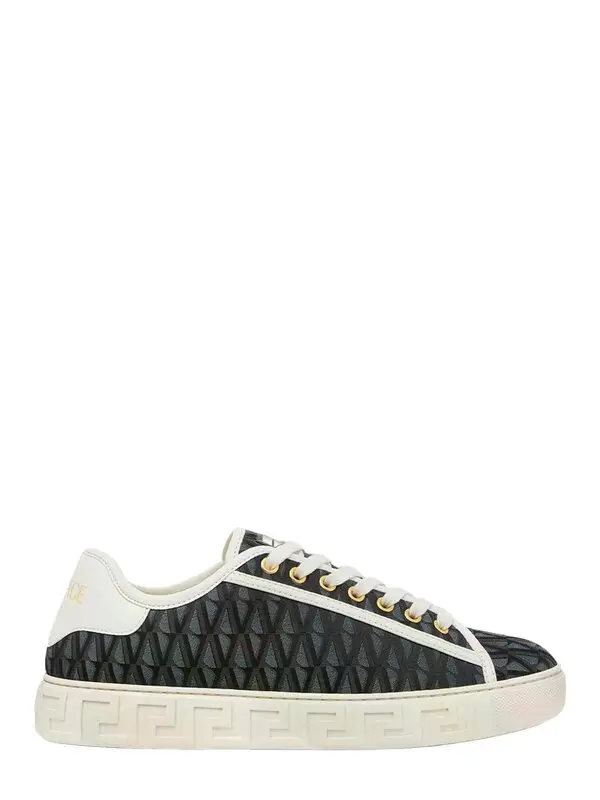 Versace Barocco Greca Sneakers - Black