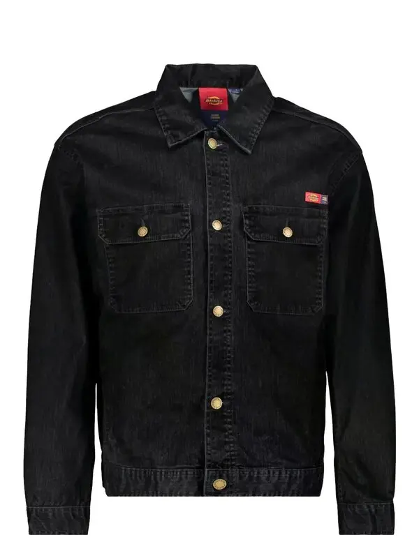Dickies Flap-pocket Denim Jacket - Black