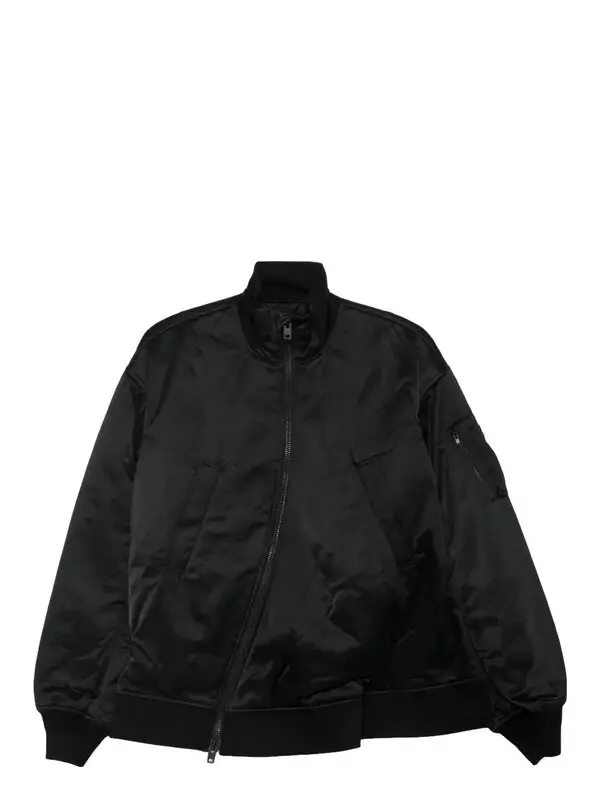 Y3 Long-sleeved Bomber Jacket - Black