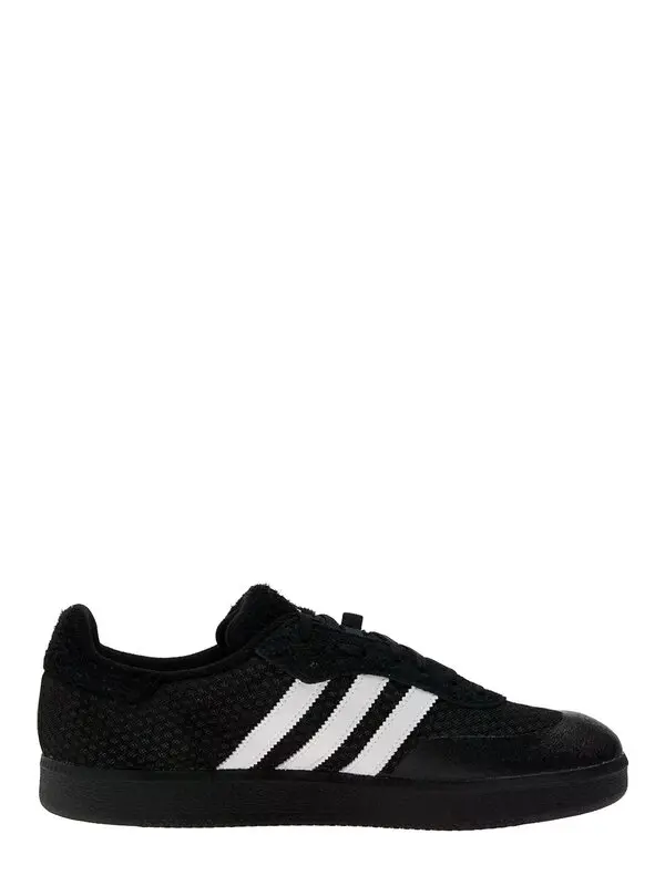Adidas Samba Og Three-stripe Mesh Sneakers - Black