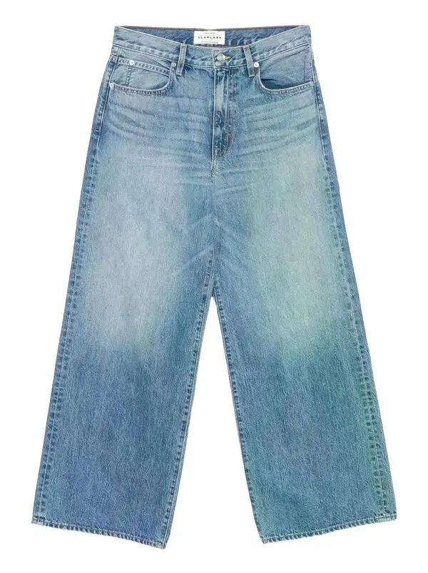 SLVRLAKE Selena Wide-leg Jeans - Blue