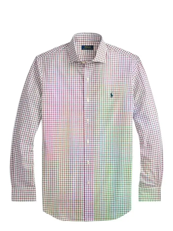 Polo Ralph Lauren Long-sleeve Checked Shirt - White
