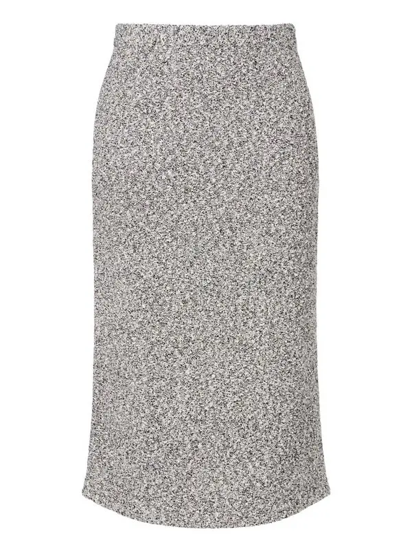Tory Burch Tweed Pencil Skirt - Grey