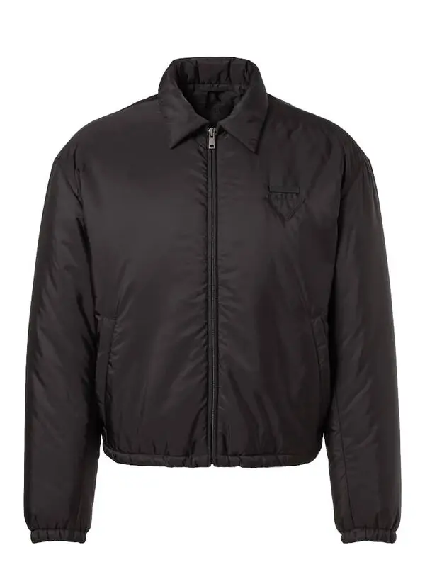 Prada Re-nylon Padded Jacket - Black