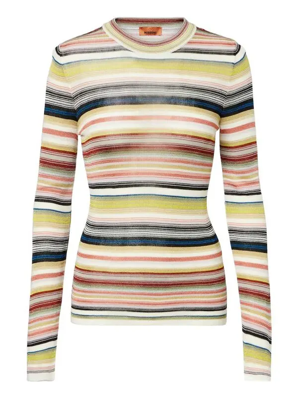 Missoni Striped Crewneck Sweater - Multicoloured