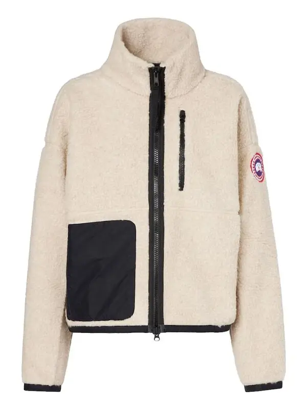 Canada Goose Simcoe Wool-blend Jacket - White