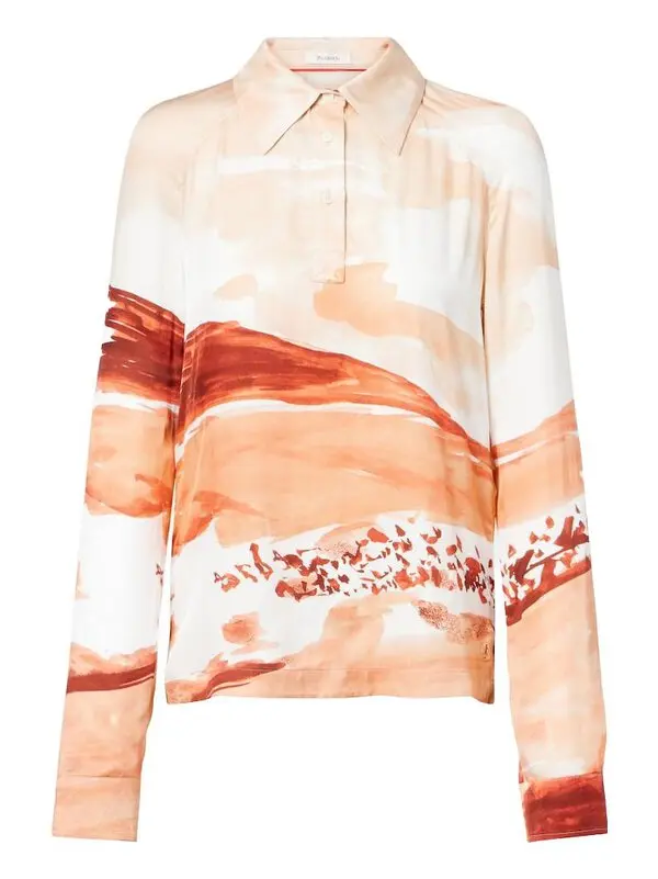 JW Anderson Printed Polo Shirt - Multicoloured
