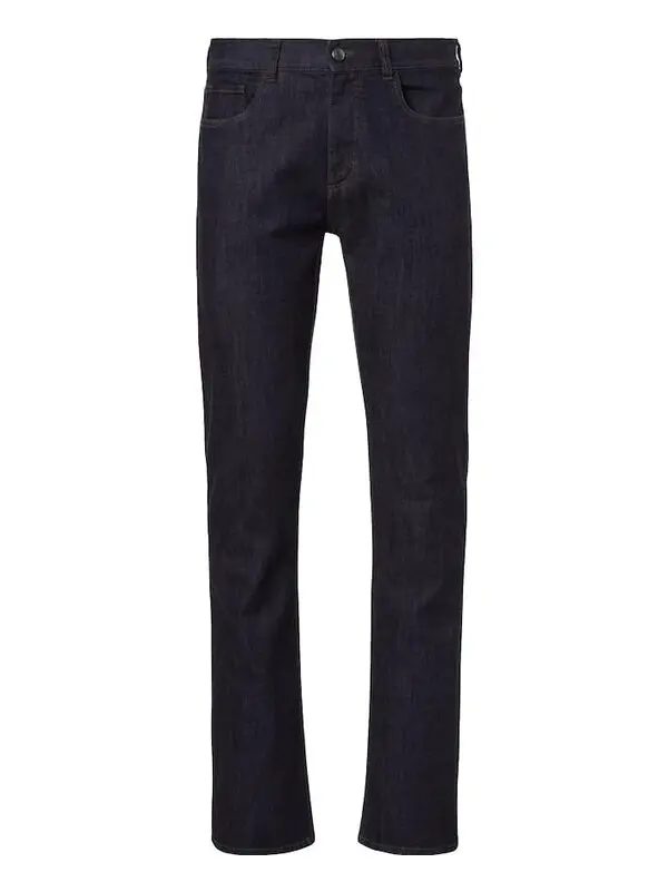 Canali Straight-leg Jeans - Blue