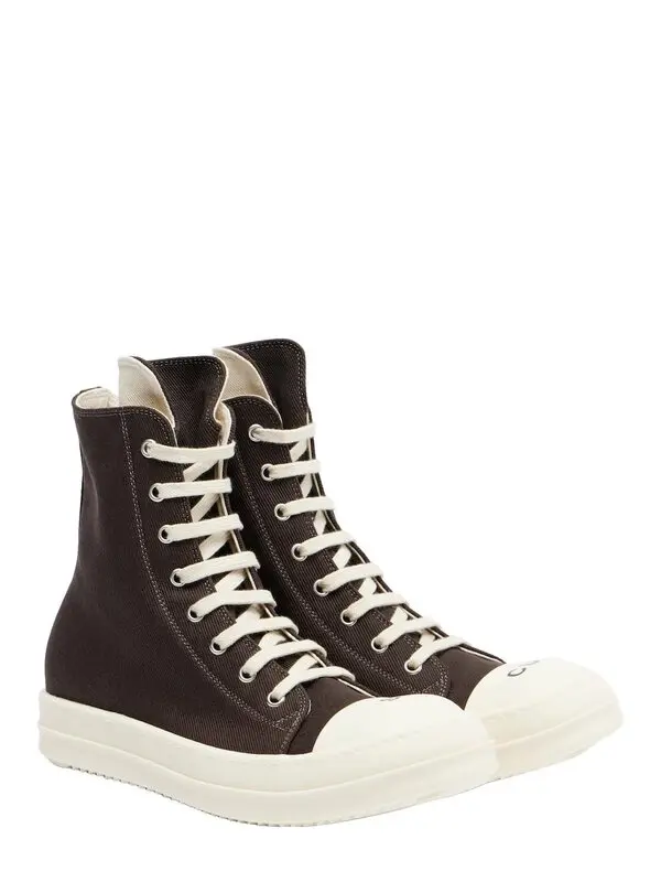 Rick Owens Sneaks High-top Sneakers - Brown