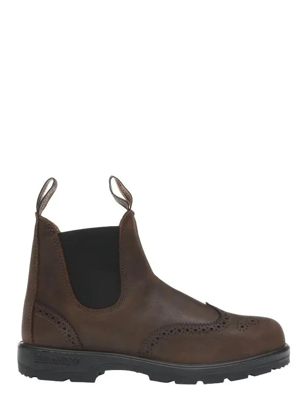 Blundstone 2444 Brogue Chelsea Boots - Antique Brown