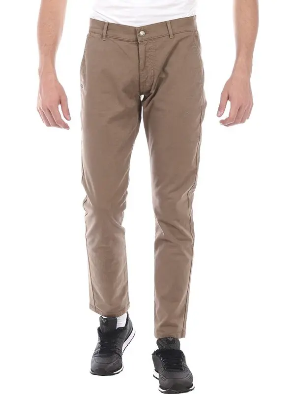 DANIELE ALESSANDRINI Jeans Trouser - Beige