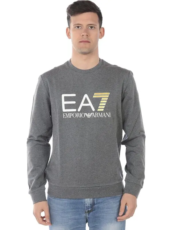 Emporio Armani Cotton Sweatshirt - Grey