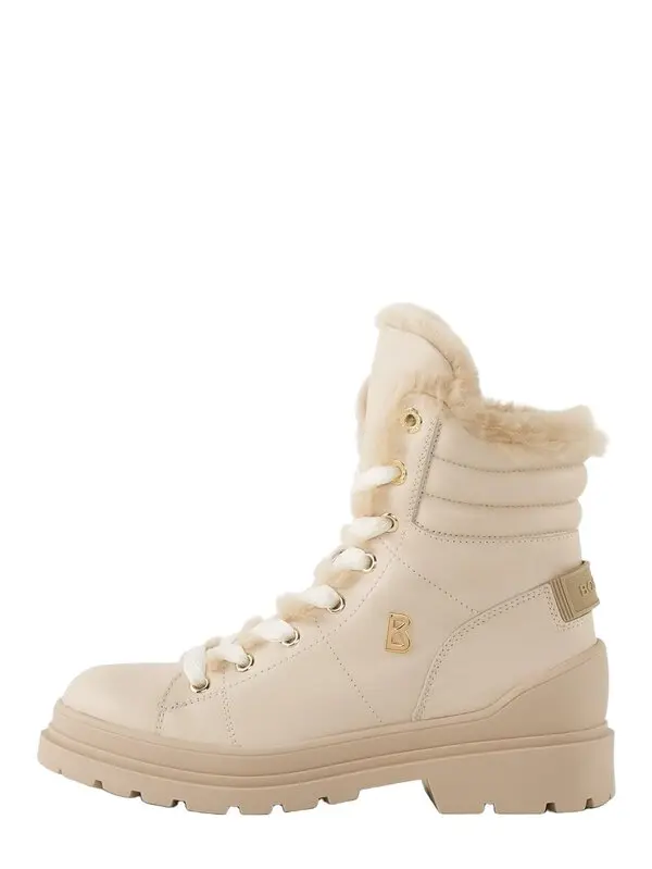 Bogner St. Moritz Mid Boots With Spikes - Beige