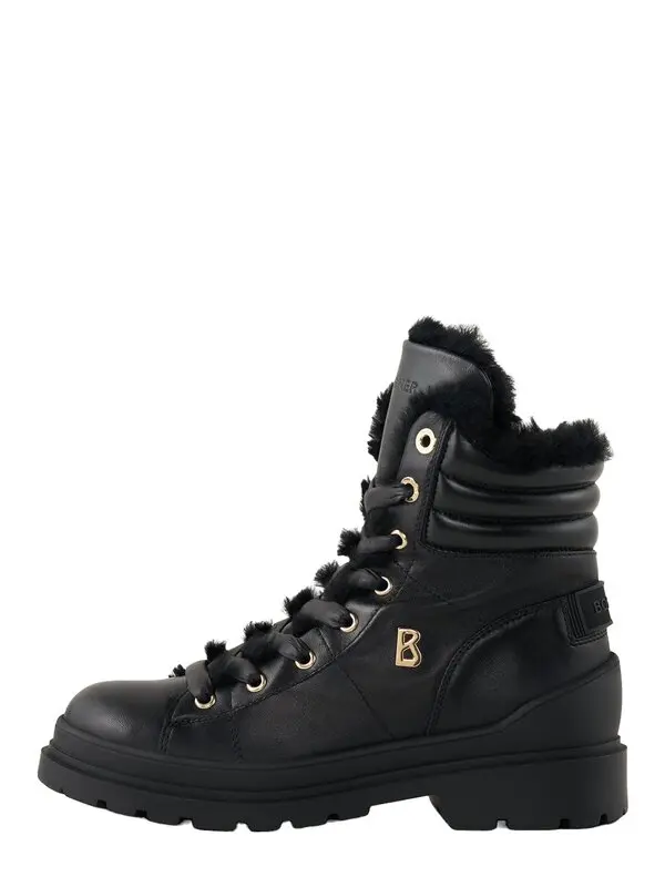 Bogner St. Moritz Mid Boots With Spikes - Black