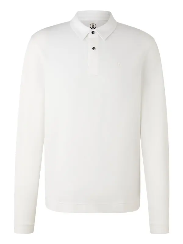 Bogner Timon Polo Long-sleeved Top - Off-white