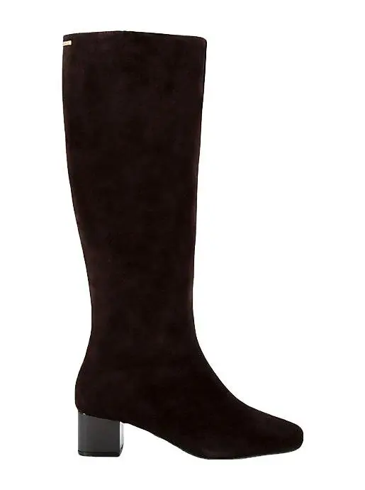 Carvela Cleo Suede Knee-high Boots - Brown