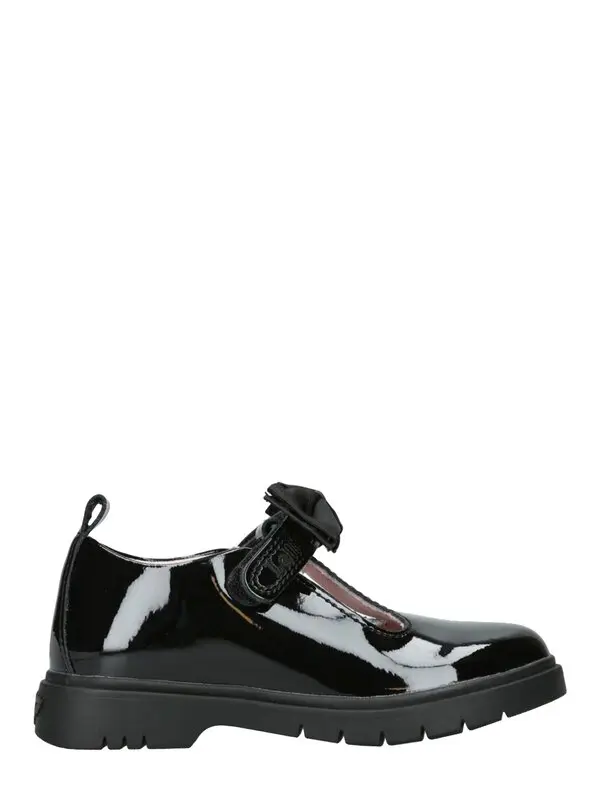 LELLI KELLY Patent Kaya T-bar School Shoes - Black