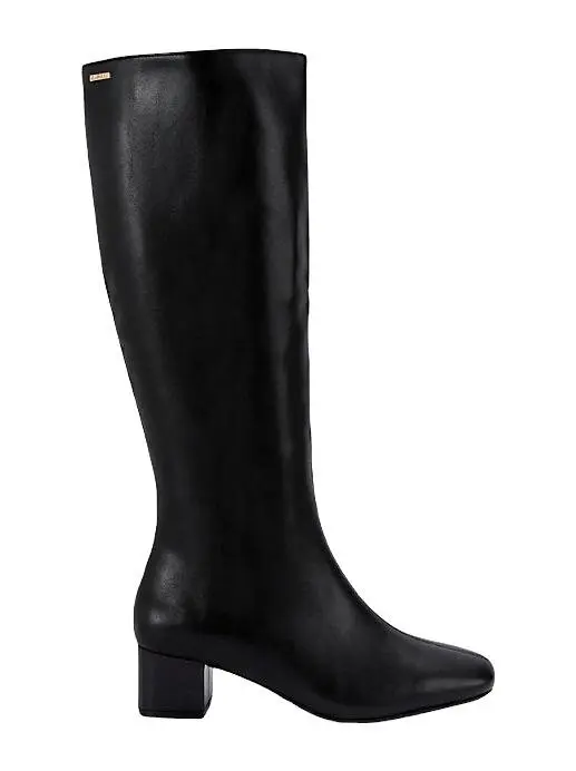 Carvela Cleo Leather Knee-high Boots - Black