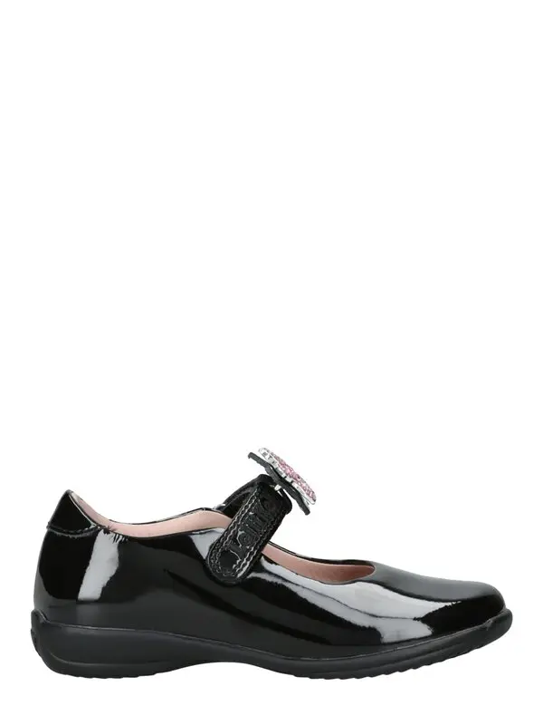 LELLI KELLY Patent Leather Daisy Mary Janes - Black