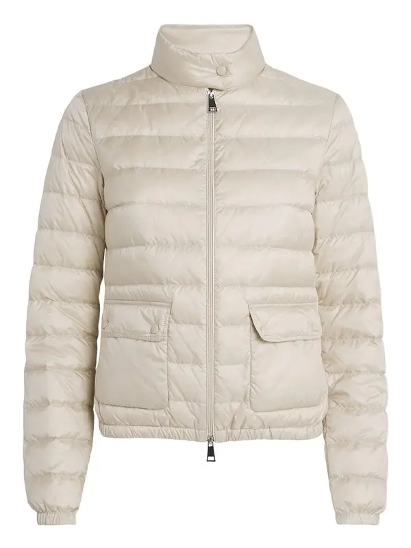 Moncler Lans Packable Puffer Jacket - Beige