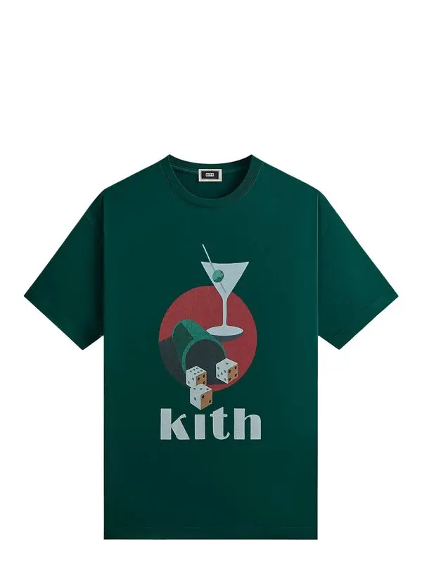 Kith High Roller Vintage Tee Fairway - Green