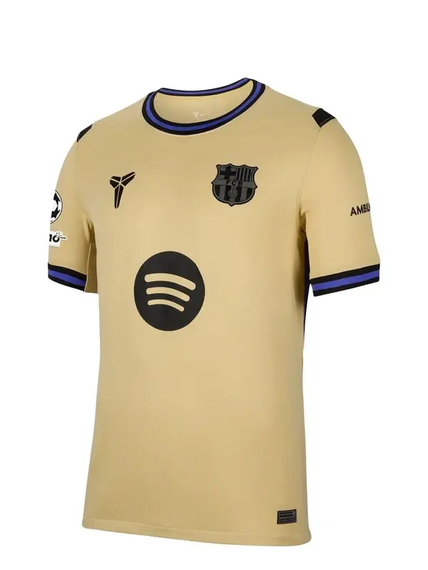 Nike X Kobe F.c. Barcelona 2025/26 Stadium Away Jersey - Yellow