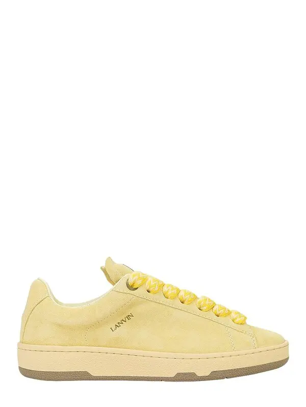 LANVIN Curb Lite Low Sneakers - Yellow