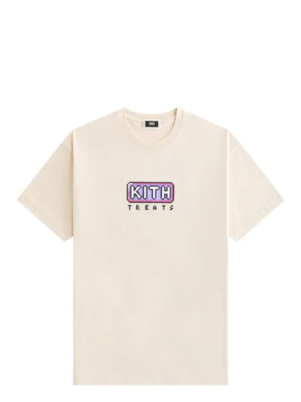 Kith Treats Grape Arcade Tee Waffle - Pink