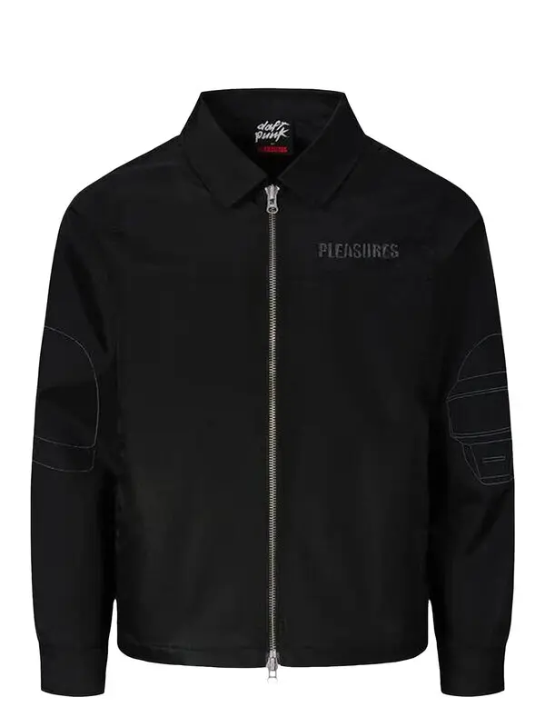 PLEASURES Helmets Nylon Work Jacket - Black