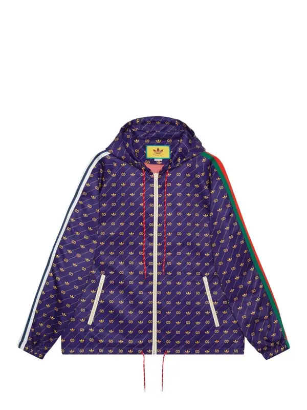 Gucci X Adidas Trefoil Jacket - Blue